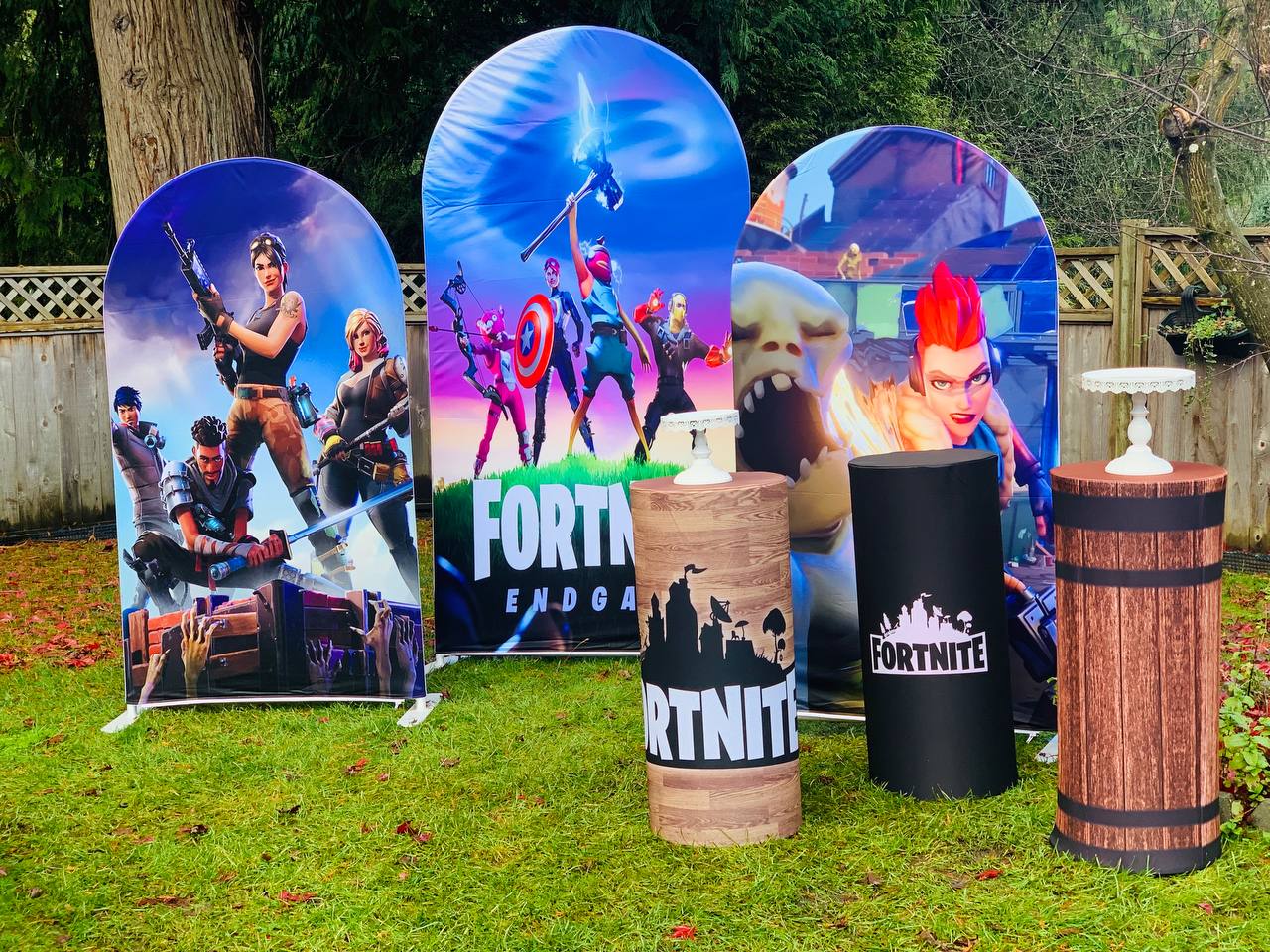 Fortnite Arch Frame Backdrop / Photo Backdrop - Viva Events & Decor